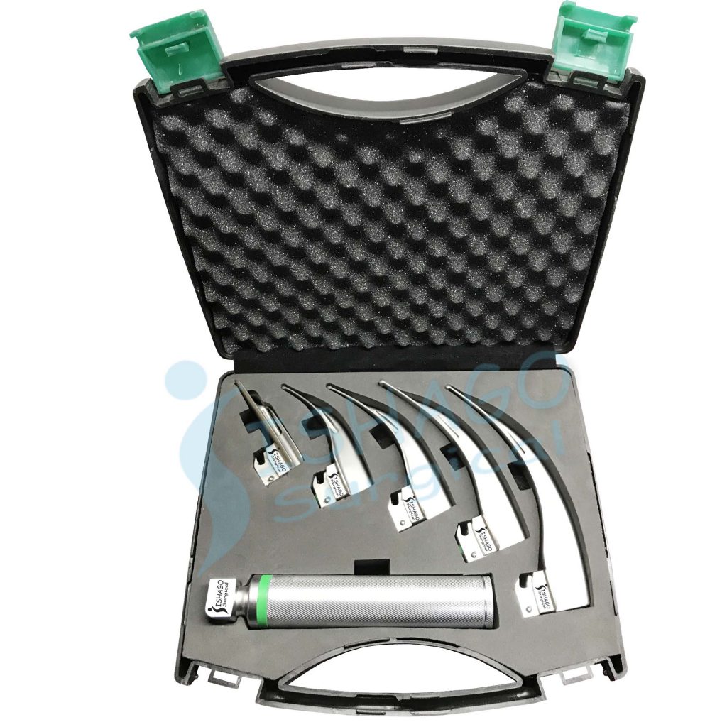 Fiber Optic Laryngoscope Adult and Pediatric Set – ISHAGO SURGICAL