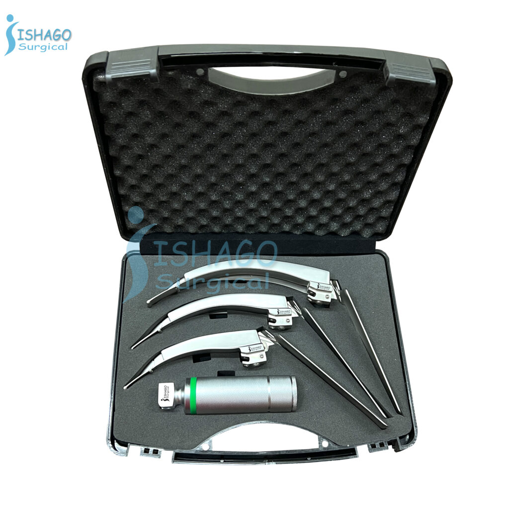 Mega Light McCoy Flexible Integrated Fiber Optic Laryngoscope Set of 3 ...