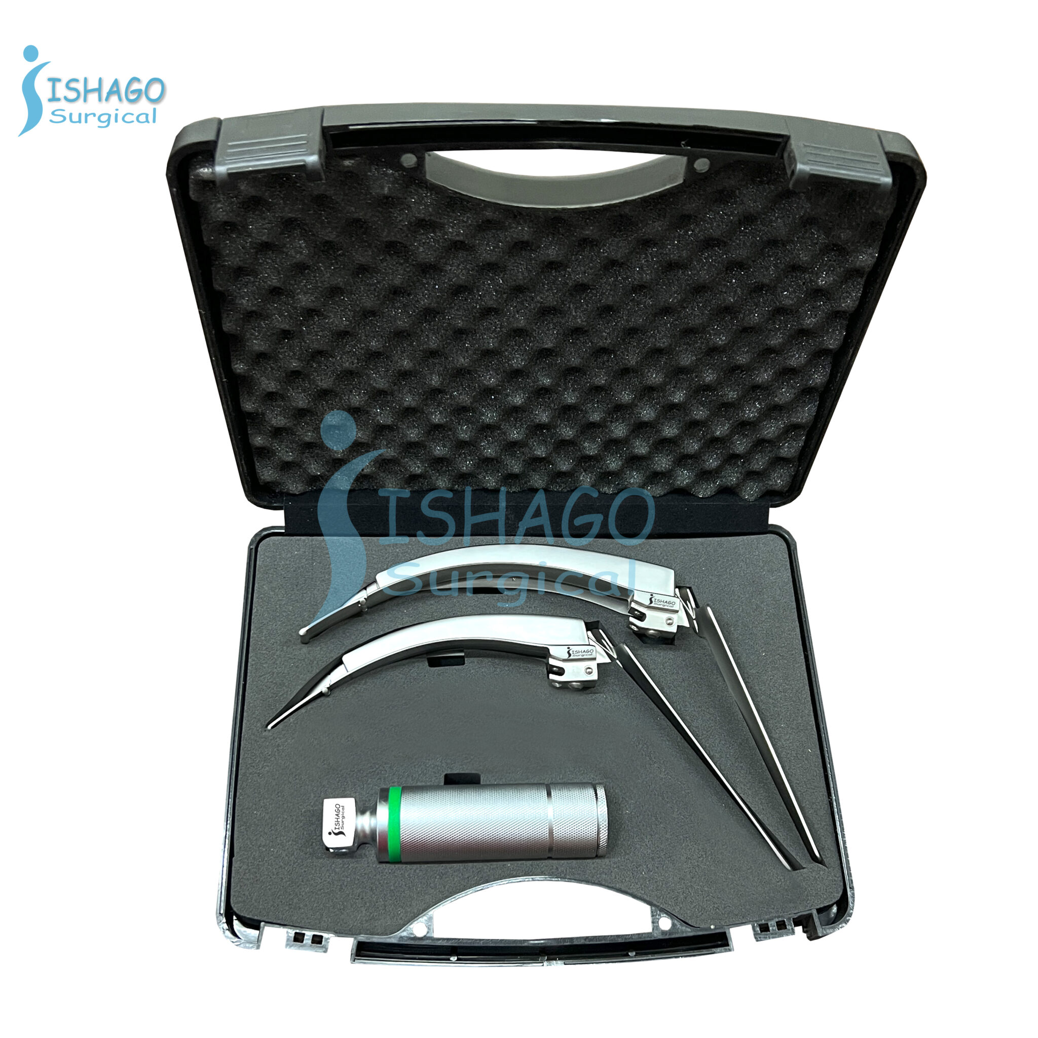 Adult Mega Light McCoy Flexible Integrated Fiber Optic Laryngoscope Set ...