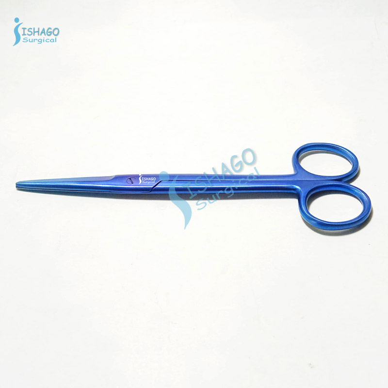 Titanium Operating Scissor Bulnt/Blunt Straight – ISHAGO SURGICAL