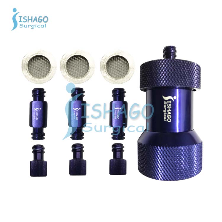 Nano Fat Filter Set with Luer to Luer Adopter and Syringe Stopper ...