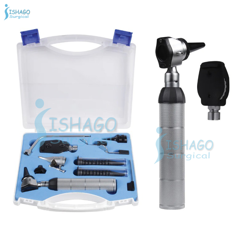 ENT Diagnostic With Double Mini Ear Cannulas Bottle Set – ISHAGO SURGICAL